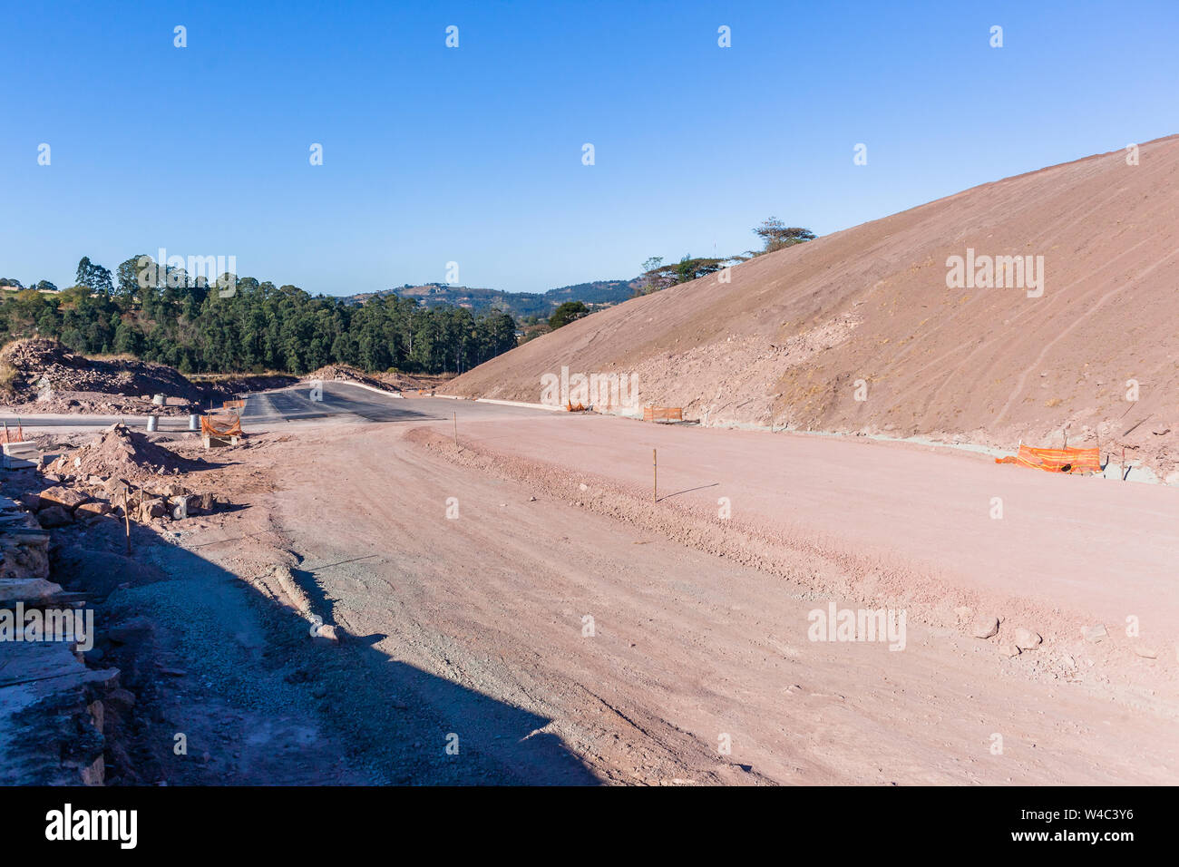 Road Highway industrial construction earthworks expansion of new ...