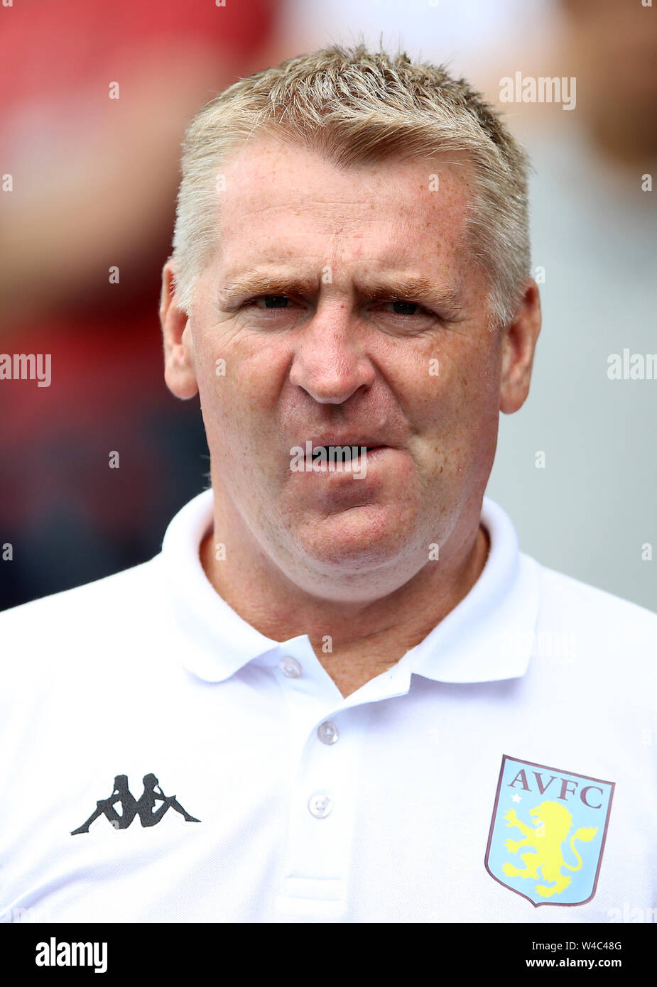Aston Villa manager Dean Smith Stock Photo - Alamy