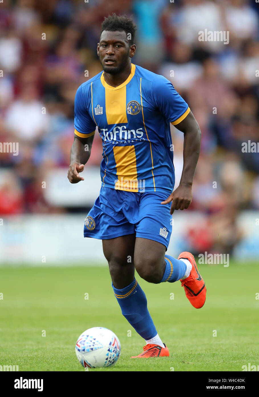 Shrewsbury Town's Aaron Pierre Stock Photo - Alamy