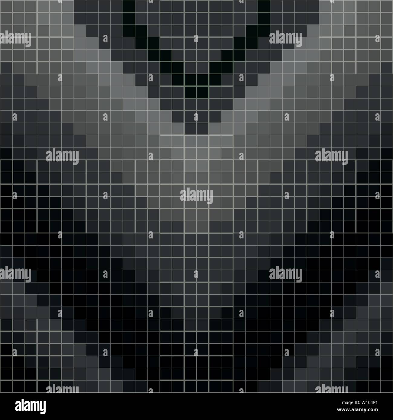 dark pixels geometric background vector illustration Stock Vector Image ...