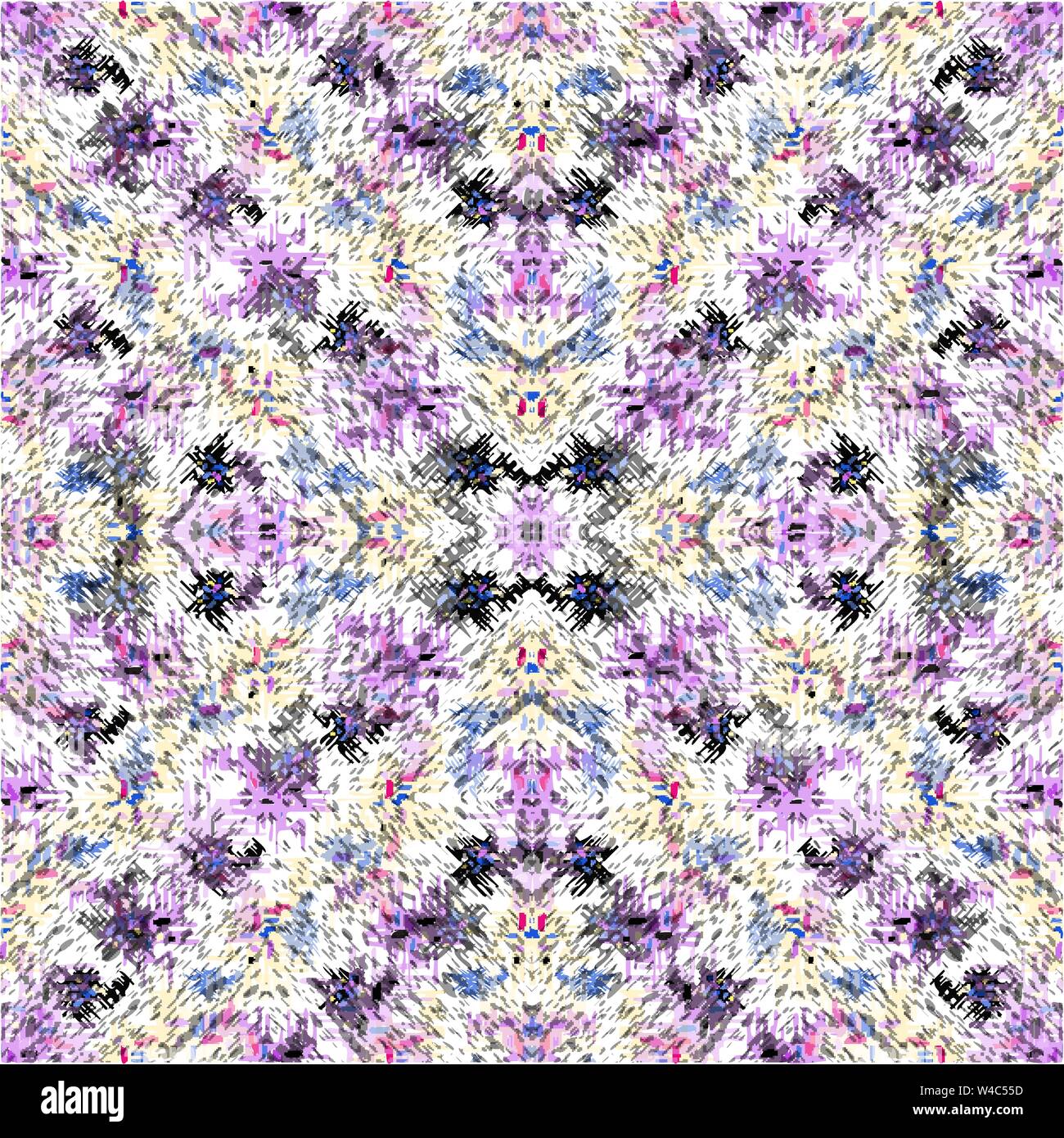 abstract objects colorful background vector illustration Stock Vector ...