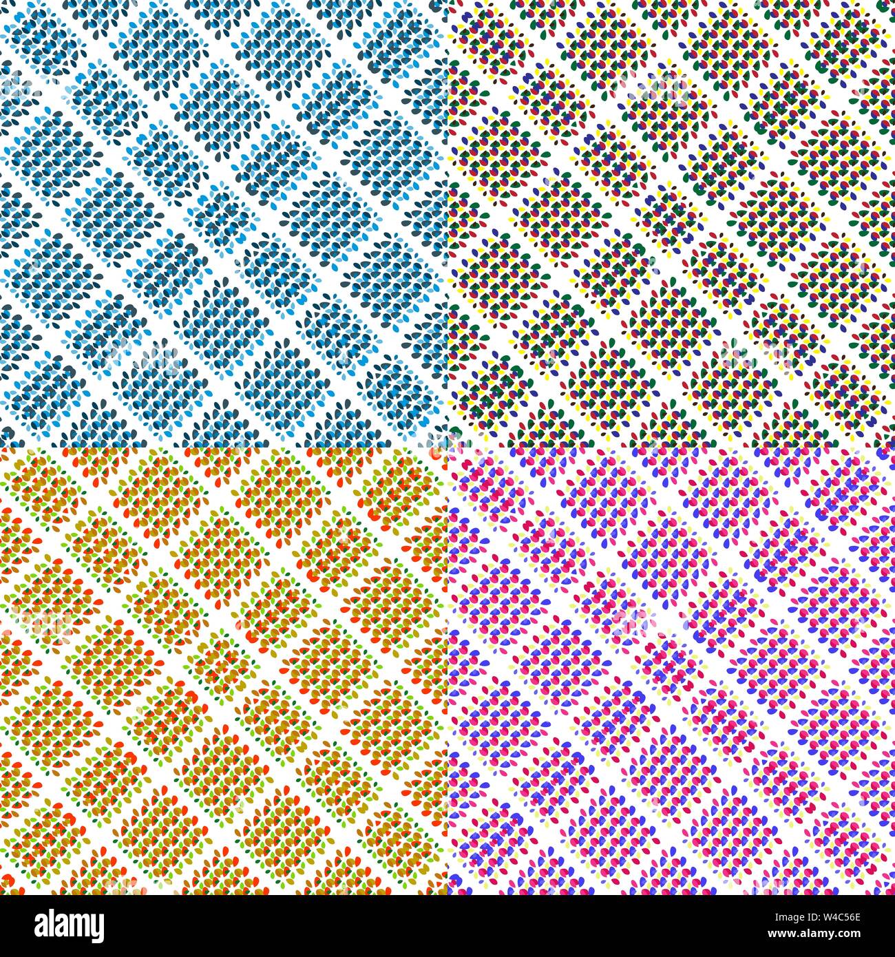 abstract objects colorful background vector illustration wallpaper ...