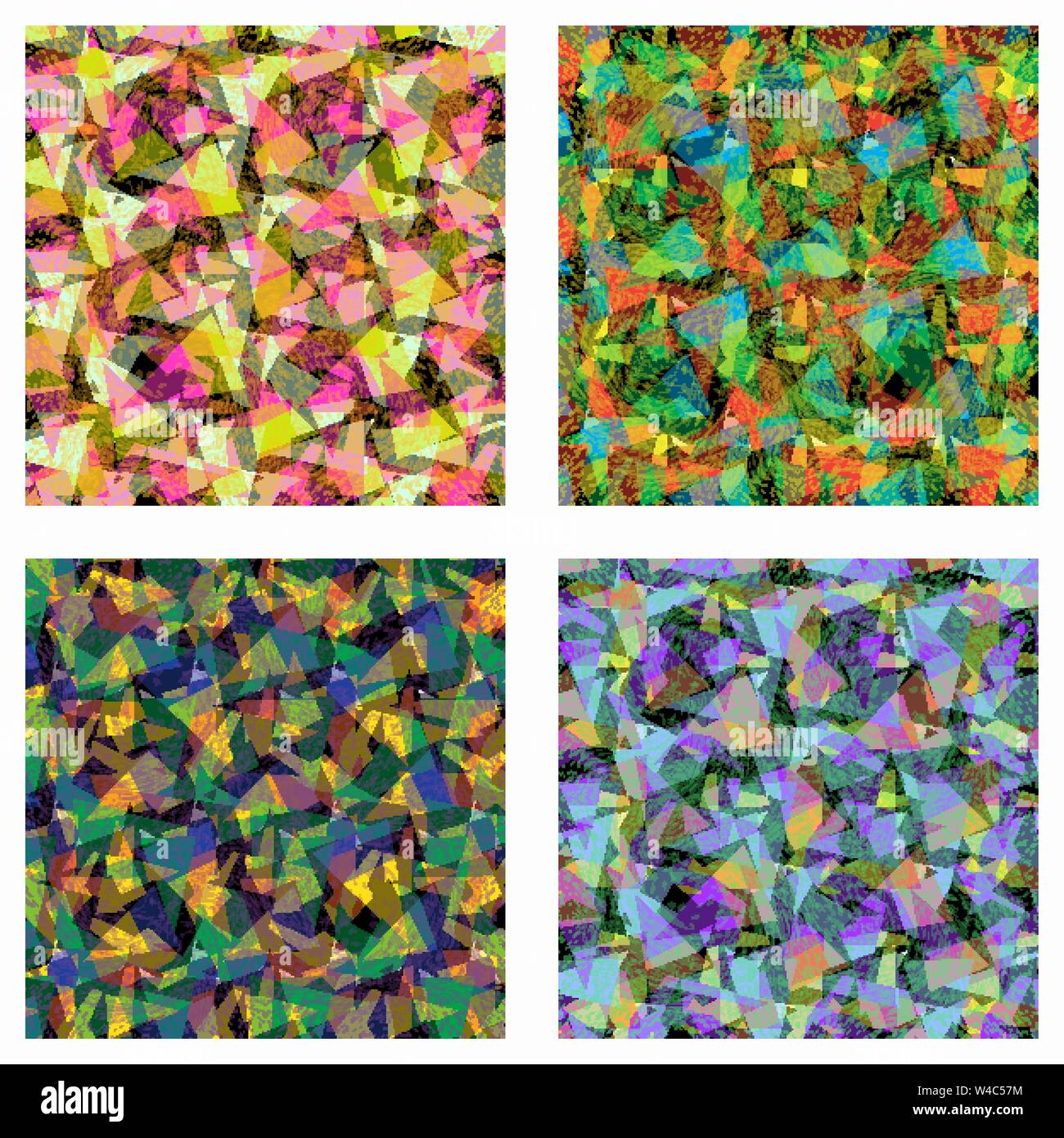 colored triangles abstract background vector illustration Stock Vector ...