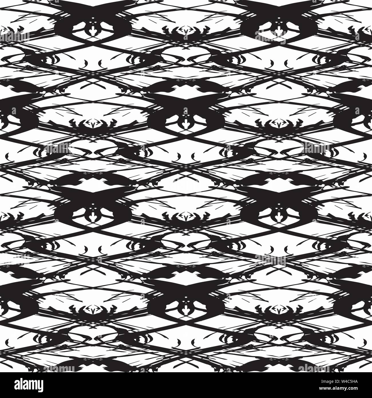 white lines vintage seamless pattern vector illustration Stock Vector ...