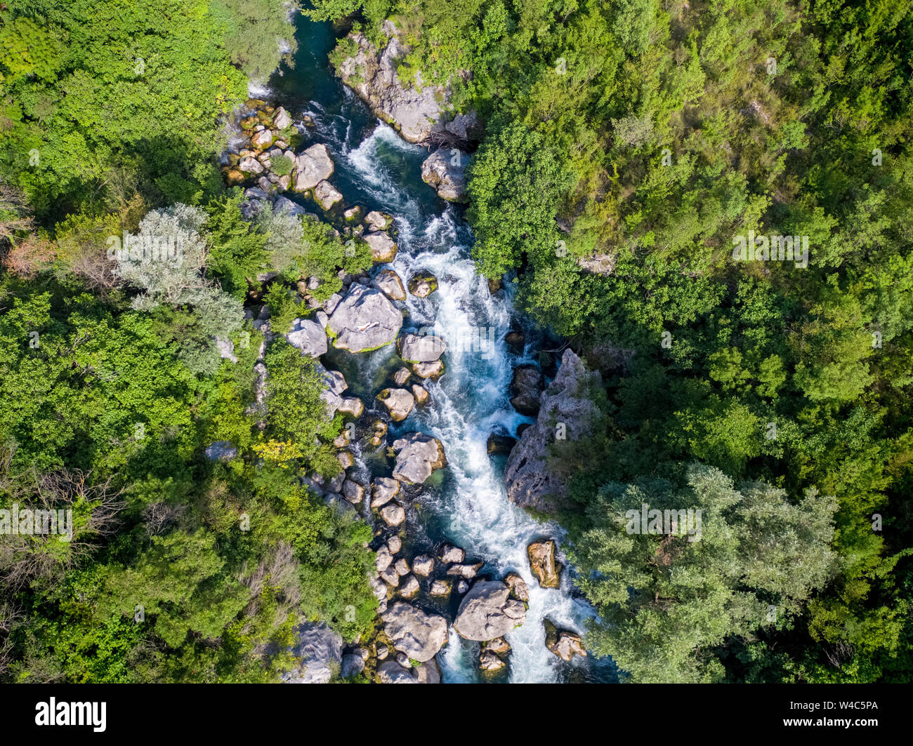 Cetina river canyon panorama hi-res stock photography and images - Alamy