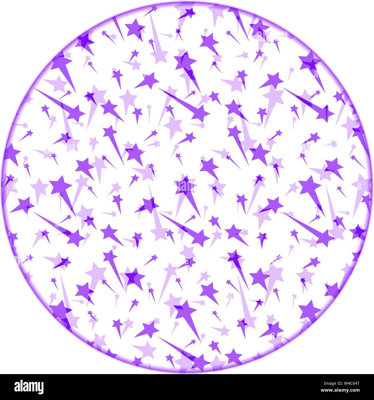 abstract stars in a circle Stock Vector Image & Art - Alamy