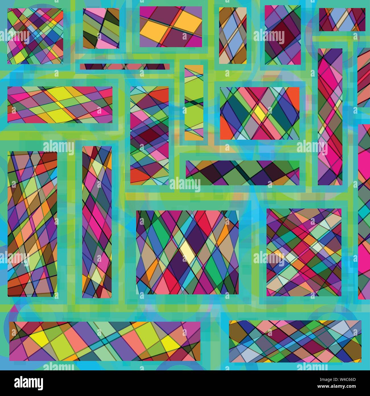 Geometric mosaic background Stock Vector Images - Alamy