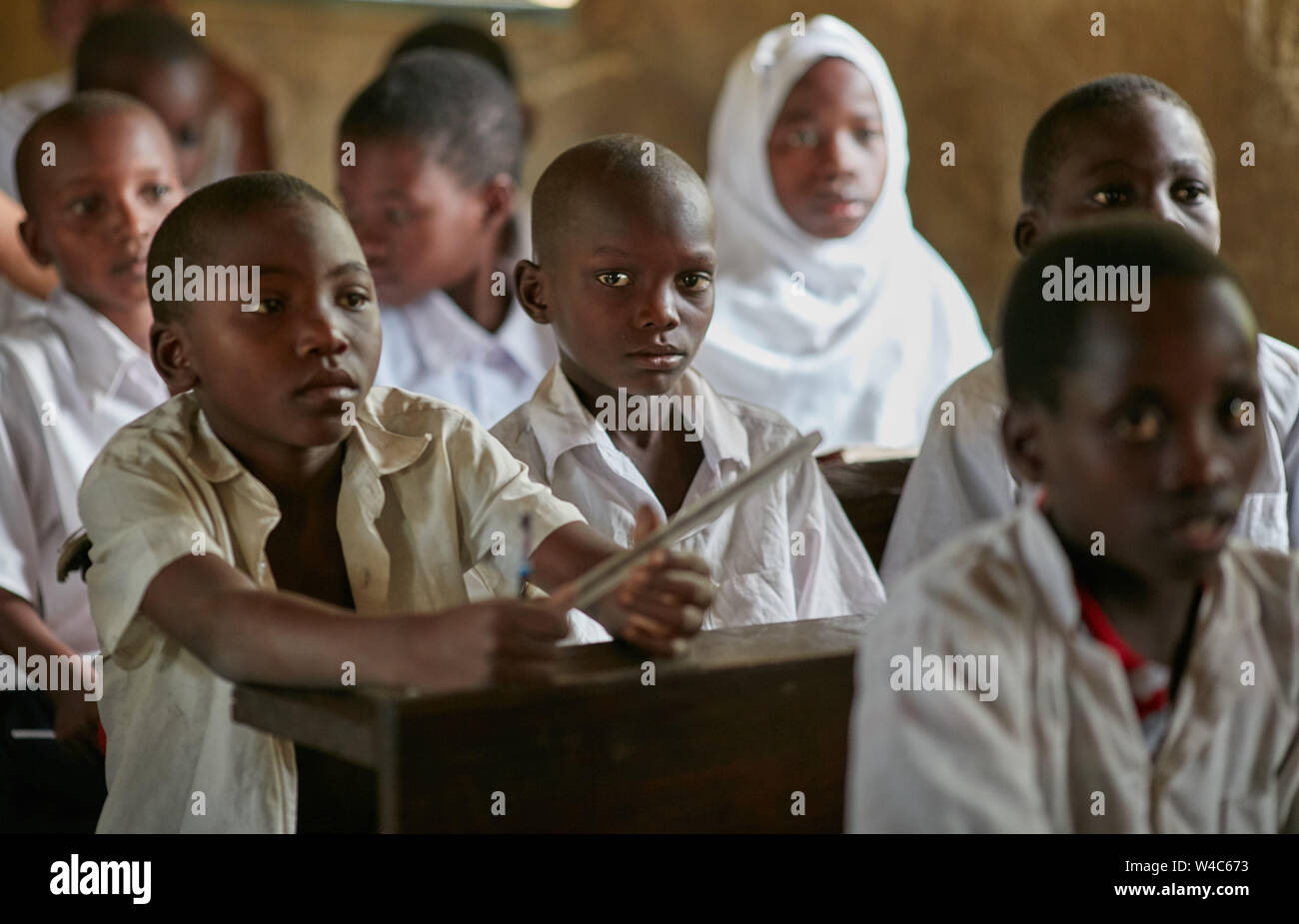 African Children at school Stock Photo - Alamy
