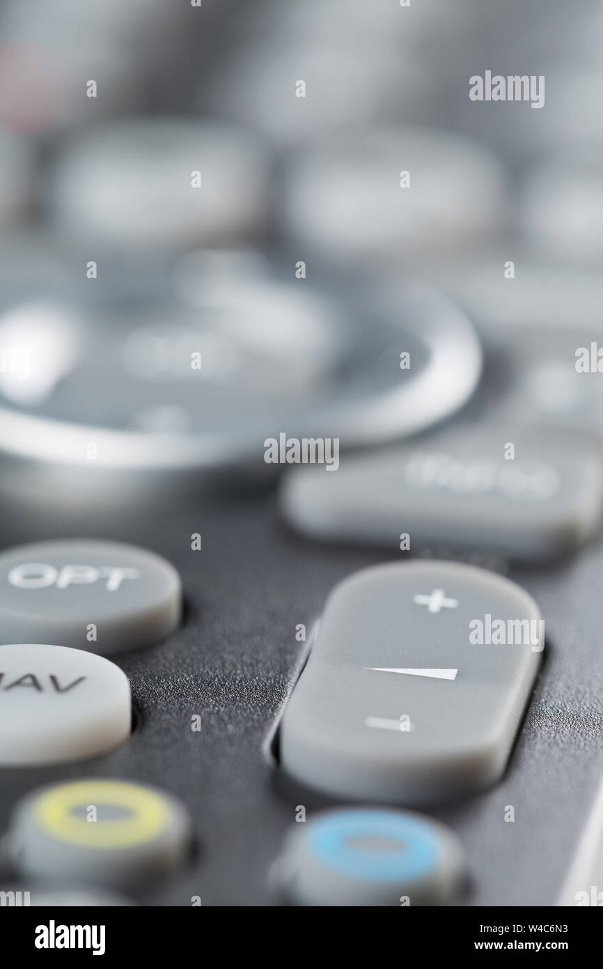 Tv volume button hi-res stock photography and images - Alamy