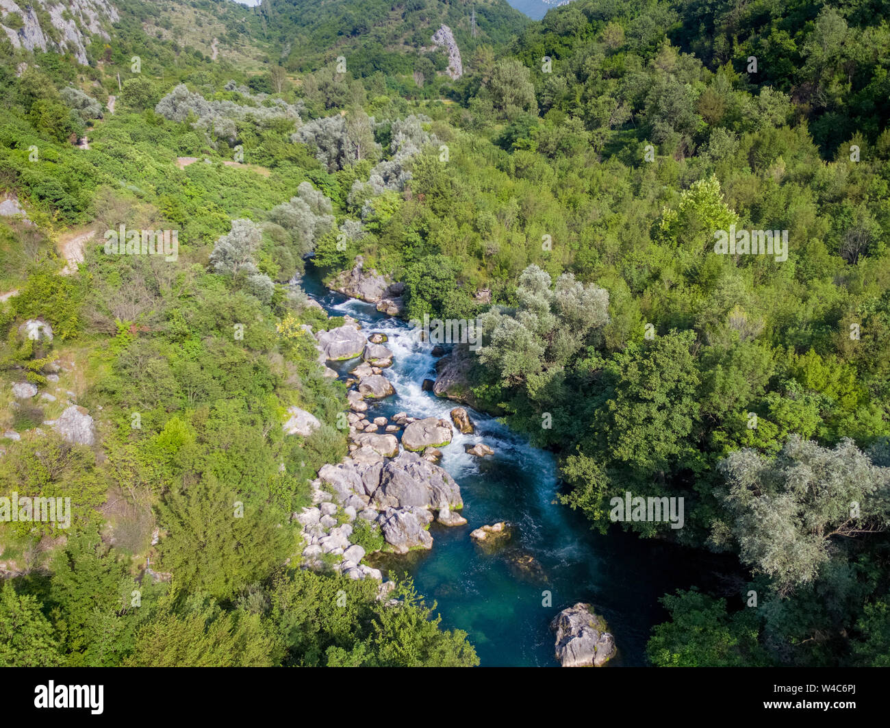 Cetina river canyon panorama hi-res stock photography and images - Alamy