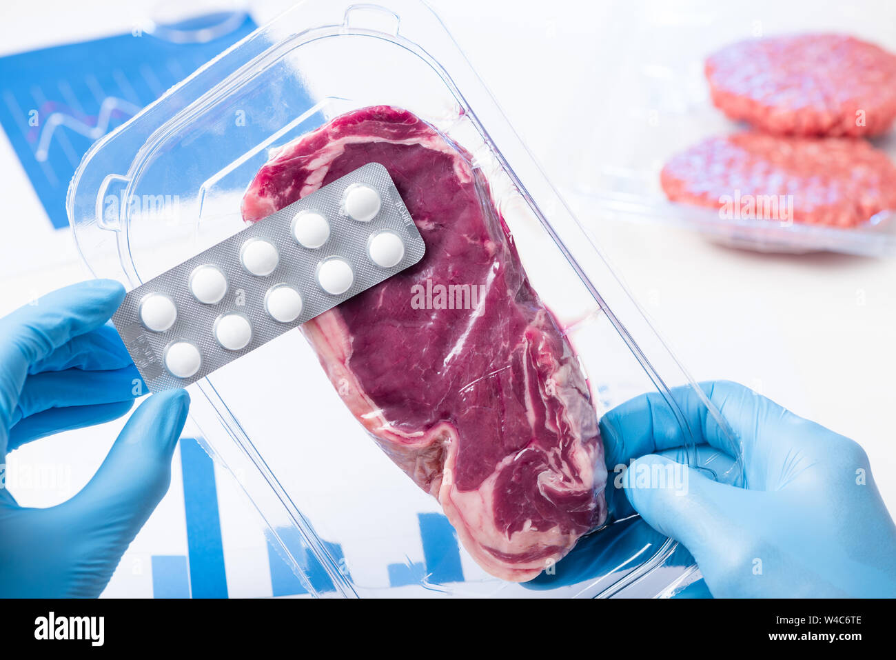 Packaged meat hi-res stock photography and images - Alamy