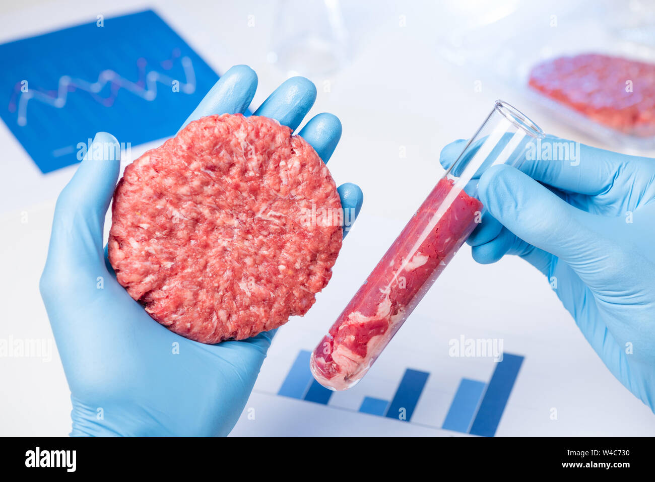 Laboratory meat hand hi-res stock photography and images - Alamy