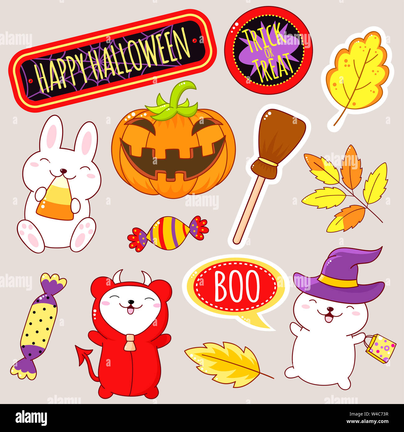 Cute Halloween Devils