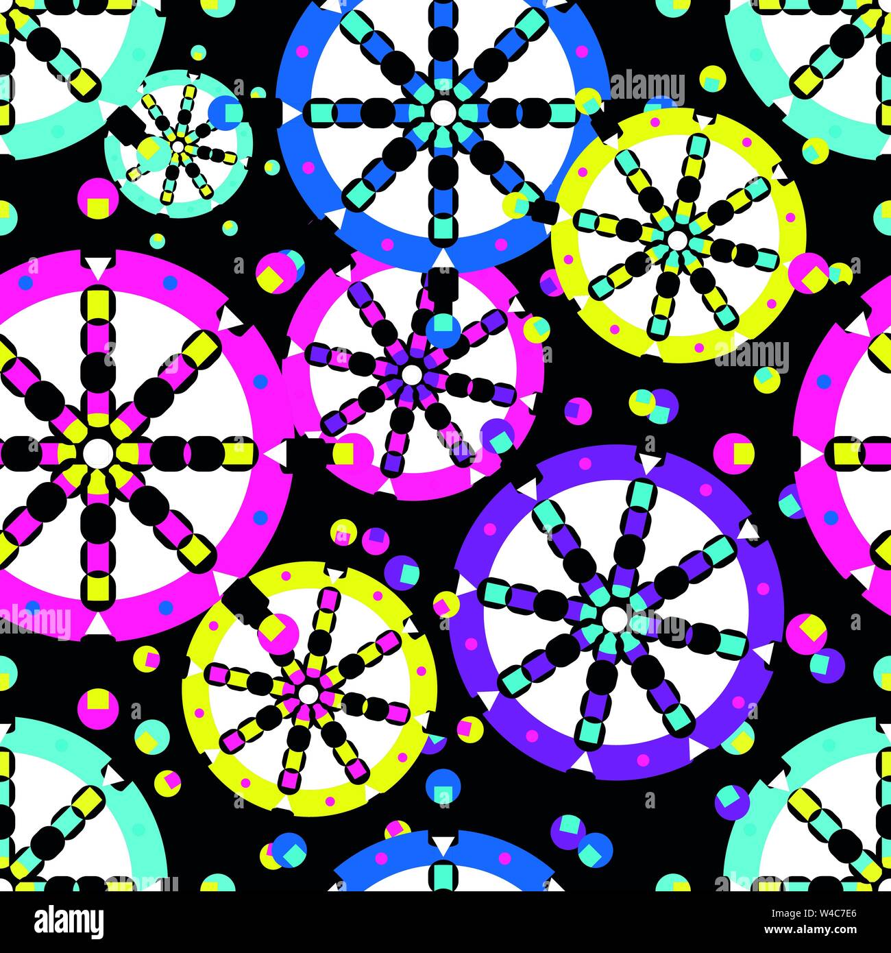 Big green circles Stock Vector Images - Alamy