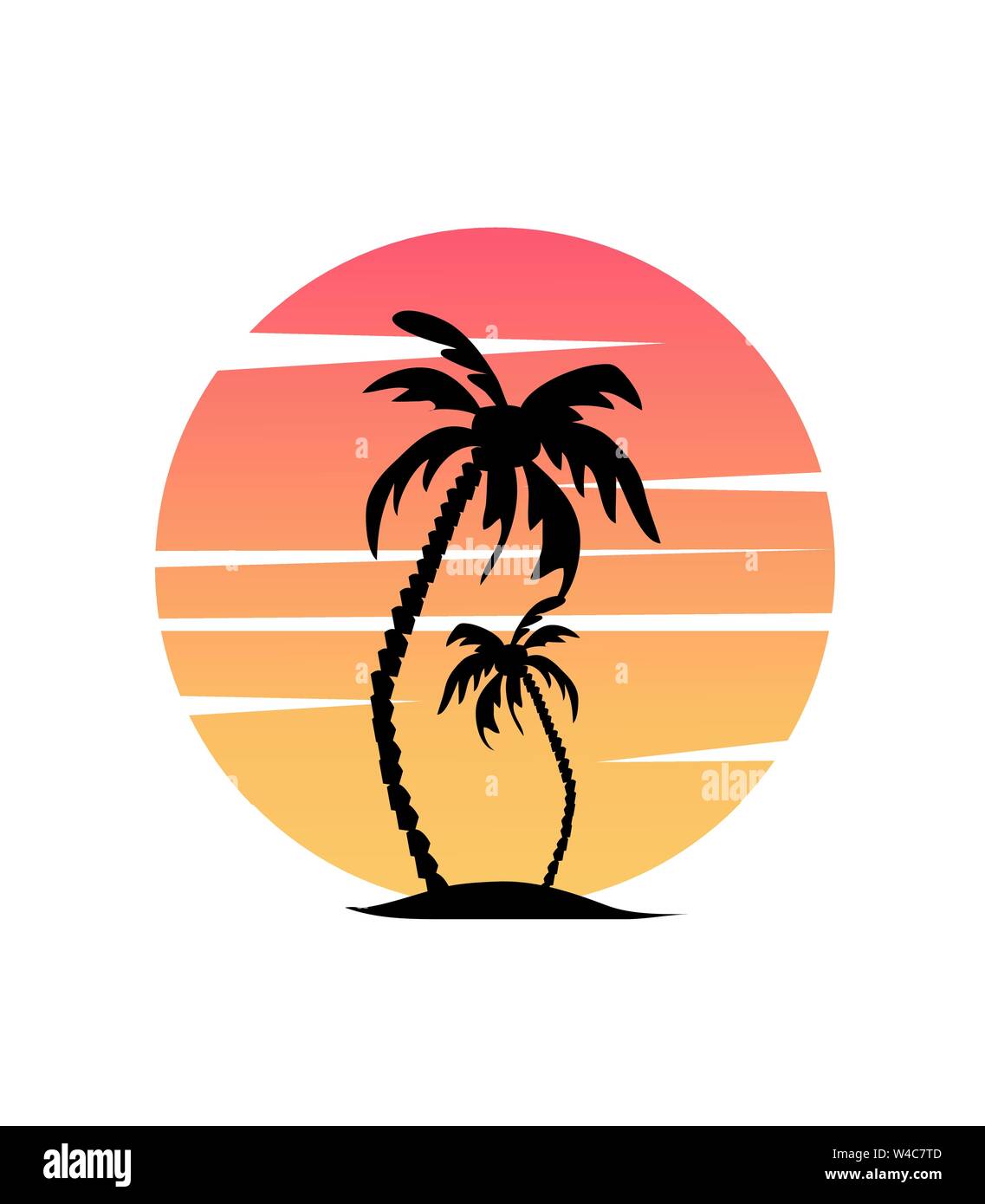 palm tree image vector illustration Stock Vector Image & Art - Alamy