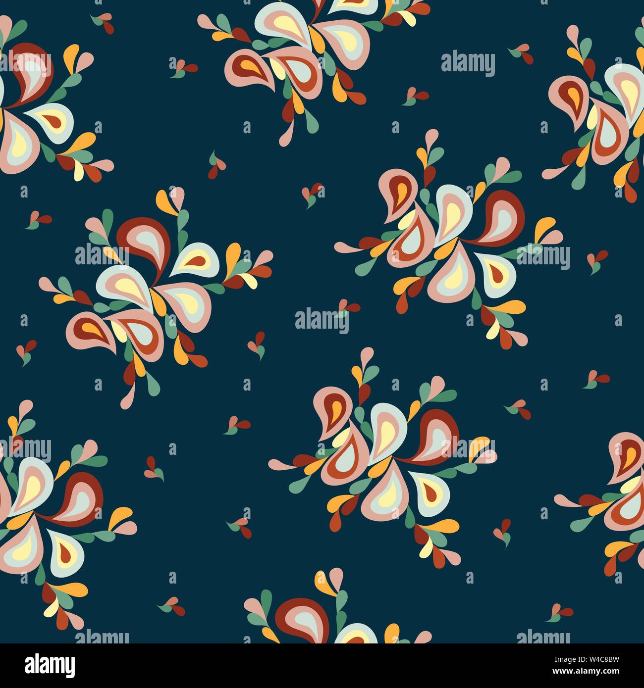 Fabric petals Stock Vector Images - Alamy