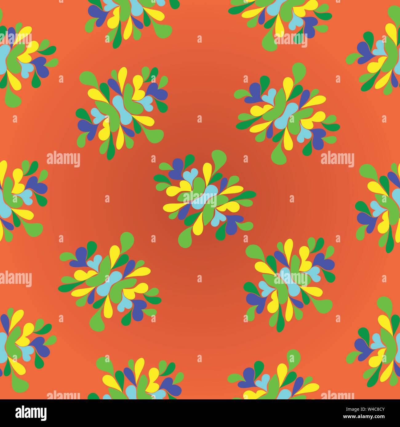 summer flowers pattern Stock Vector Image & Art - Alamy