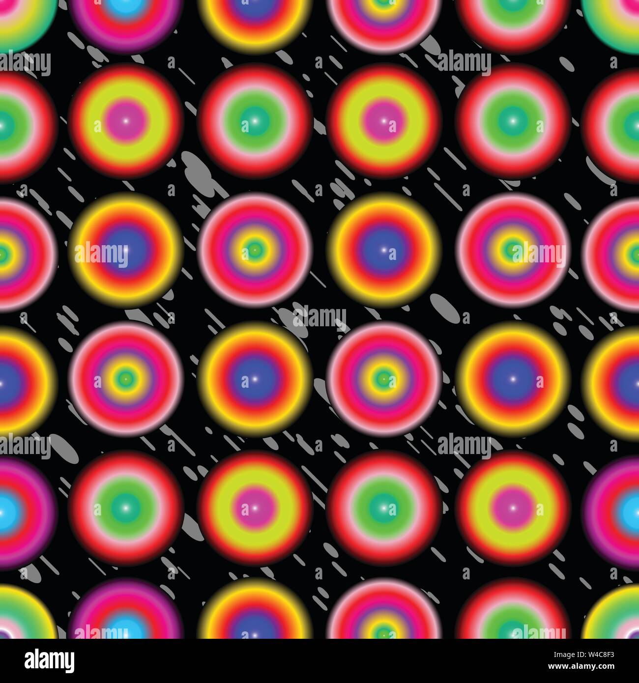 colored circles pattern Stock Vector Image & Art - Alamy