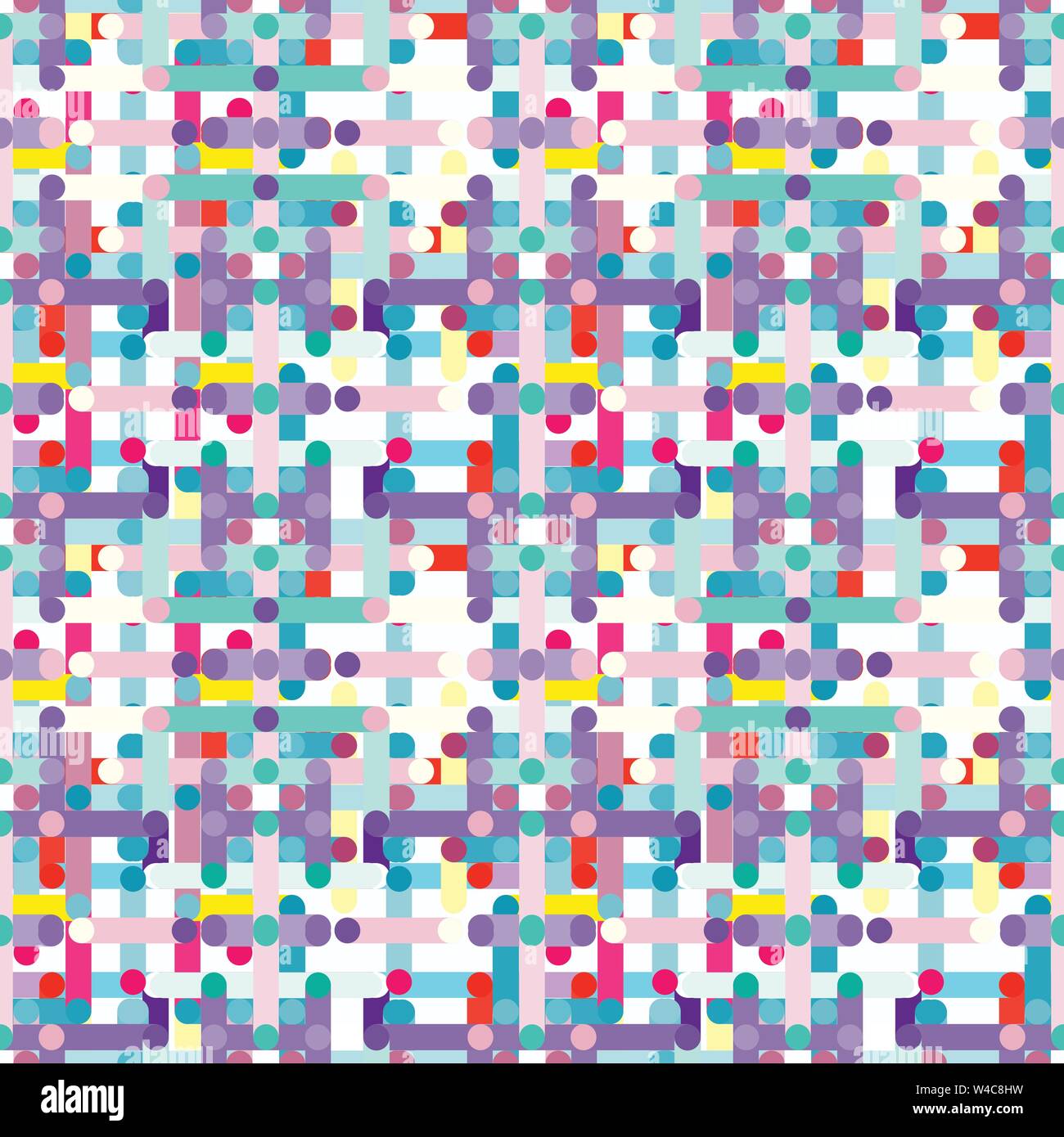 Stylish flat geometric shapes Cut Out Stock Images & Pictures - Alamy