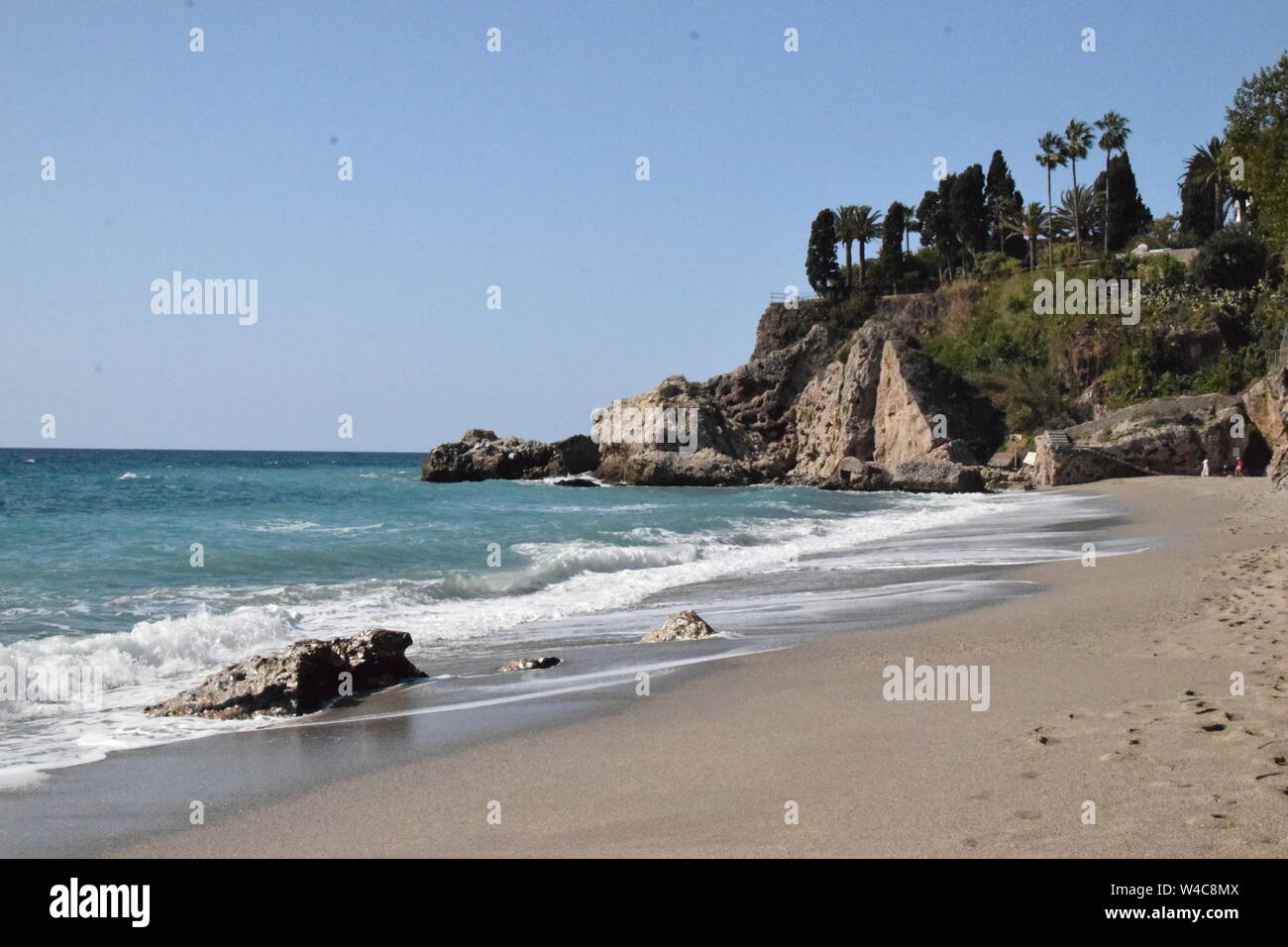 Nerja spain andalucia beach hi-res stock photography and images - Alamy
