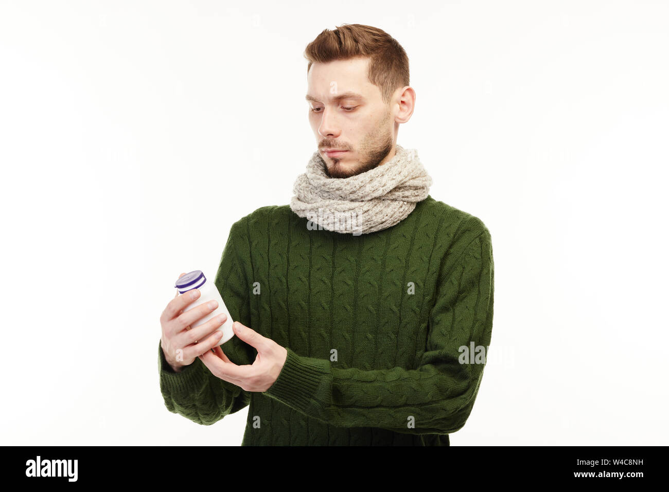 Sad sick person hi-res stock photography and images - Alamy