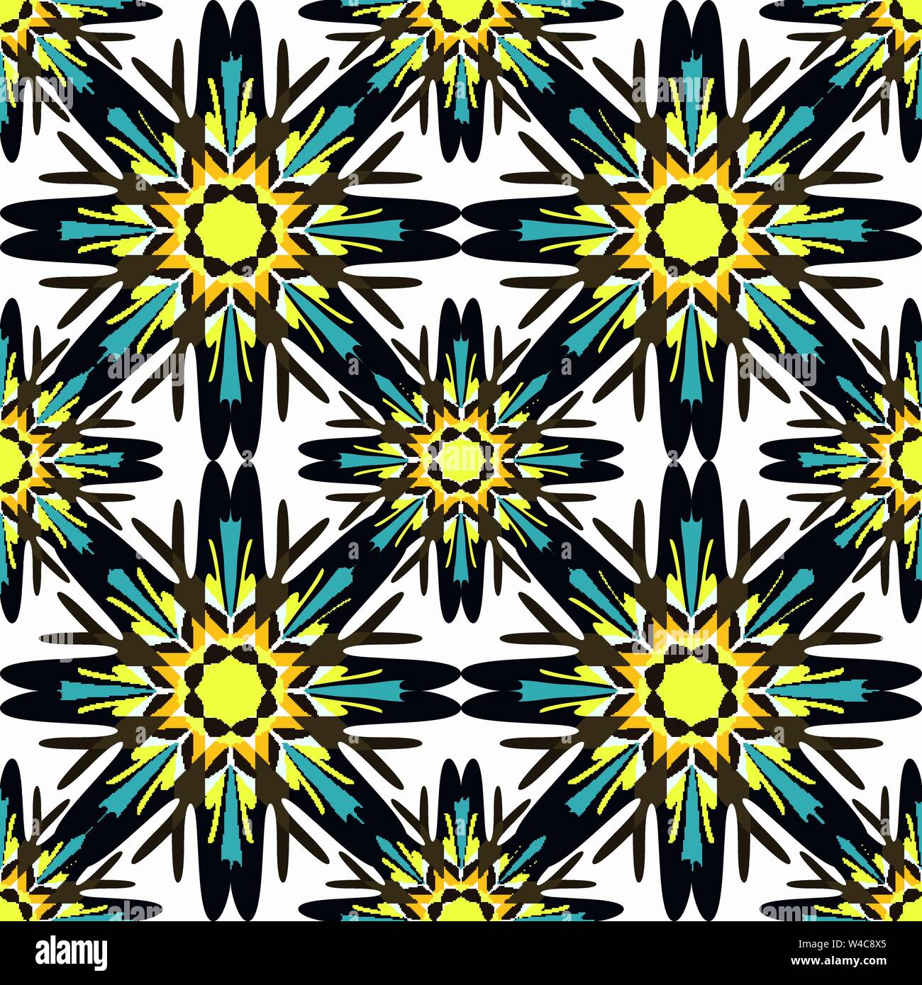 Decorative mandala traditional esoteric symbol isolated on white ...