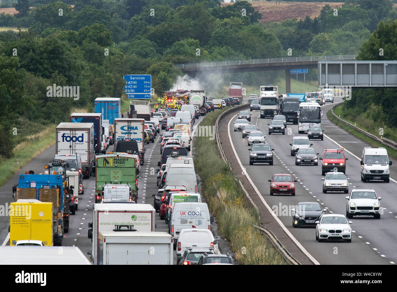 Fireman driving fire truck hi-res stock photography and images - Alamy