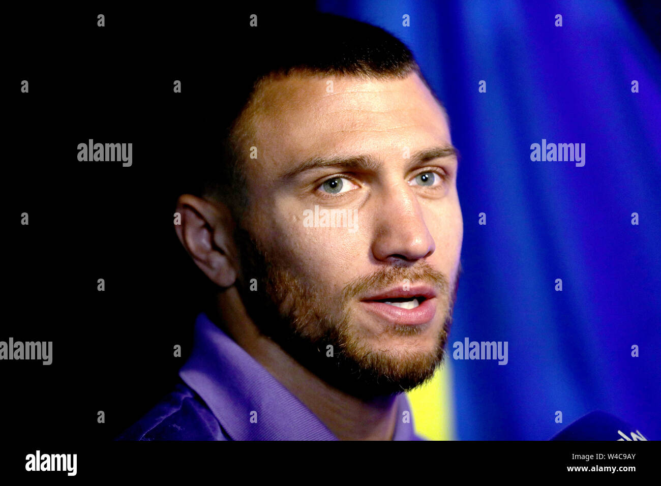 Lomachenko press conference hi-res stock photography and images - Alamy