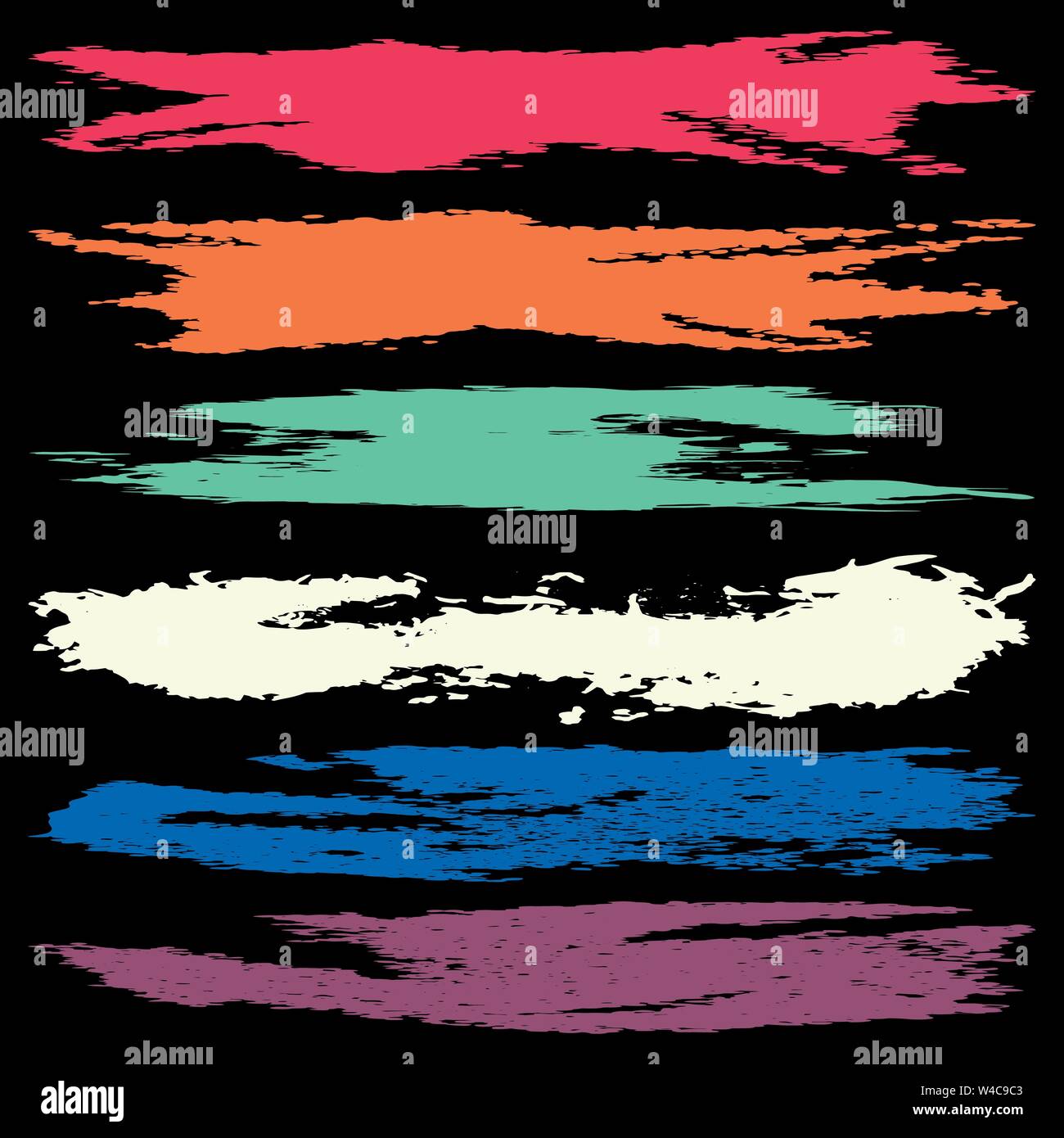 Colored ink spots Graffiti collection Stock Vector Image & Art - Alamy