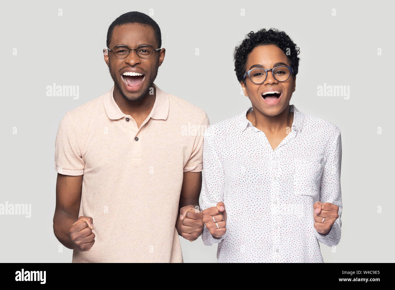 Shout about achievement hi-res stock photography and images - Alamy