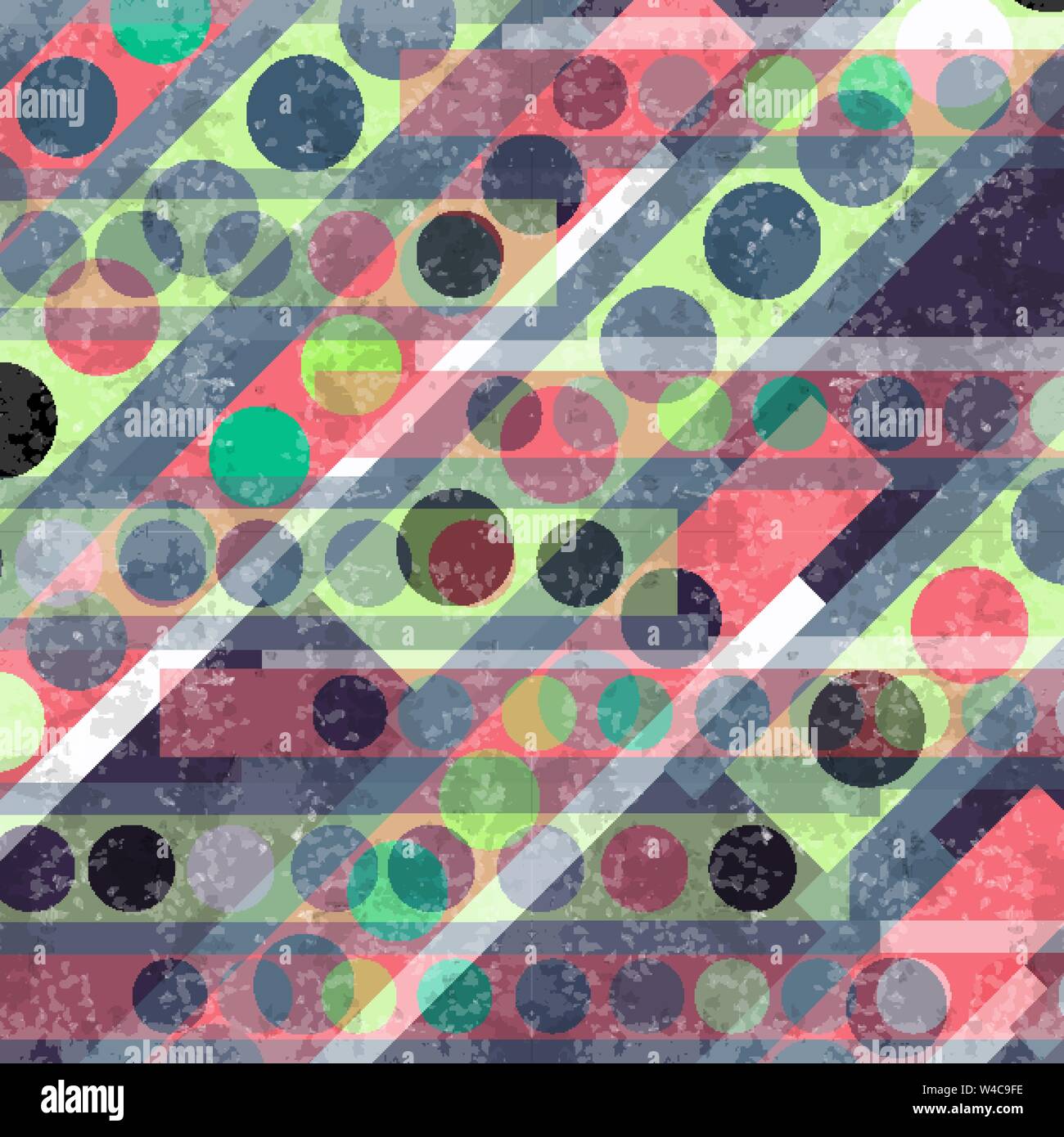 beautiful circles and lines grunge effect Stock Vector Image & Art - Alamy