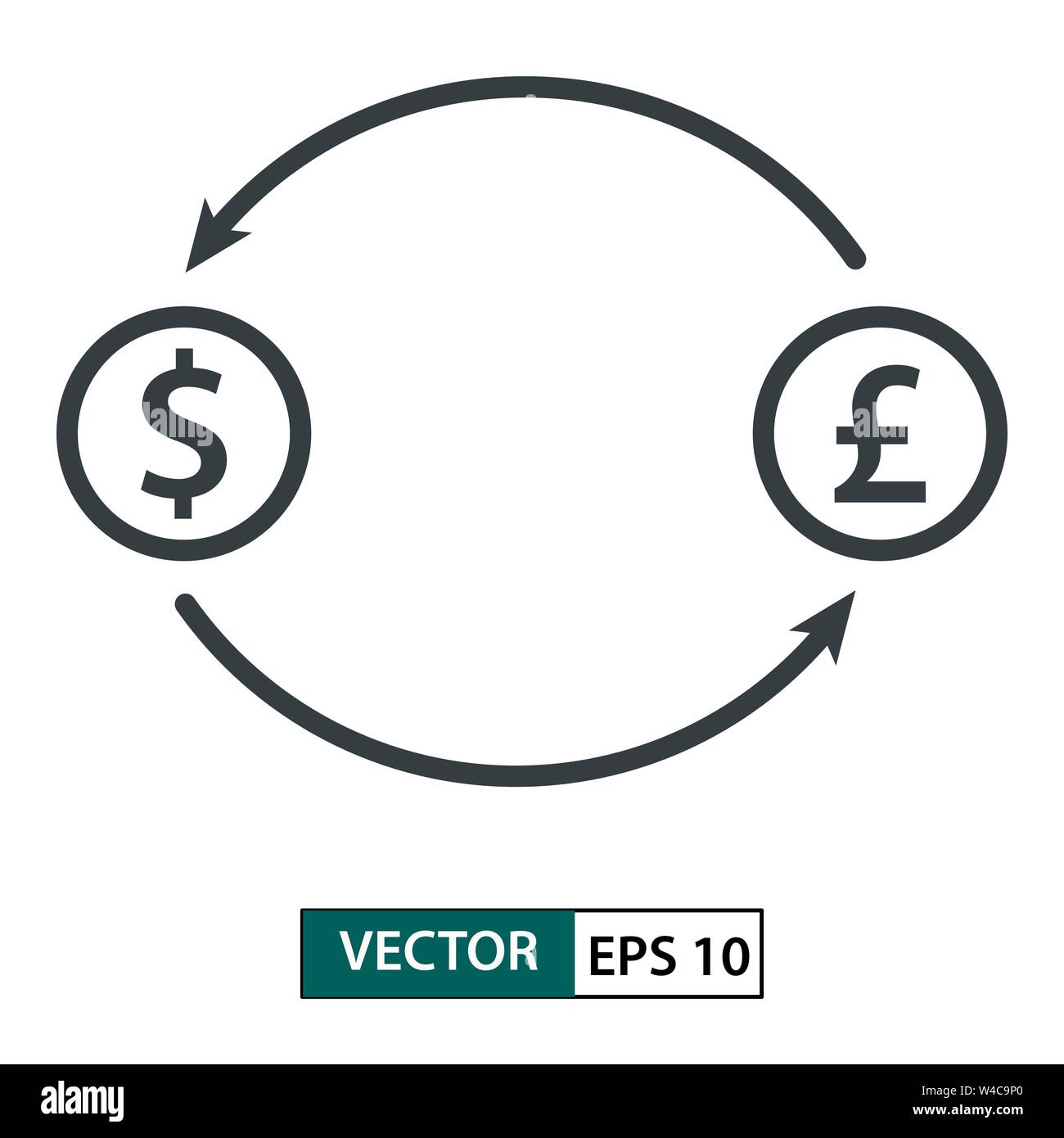Exchange rate vector vectors Stock Vector Images - Alamy