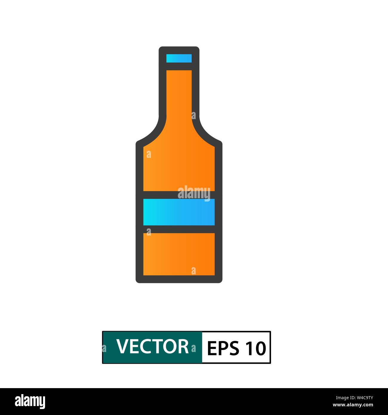 Water bottle vector vectors hi-res stock photography and images - Alamy
