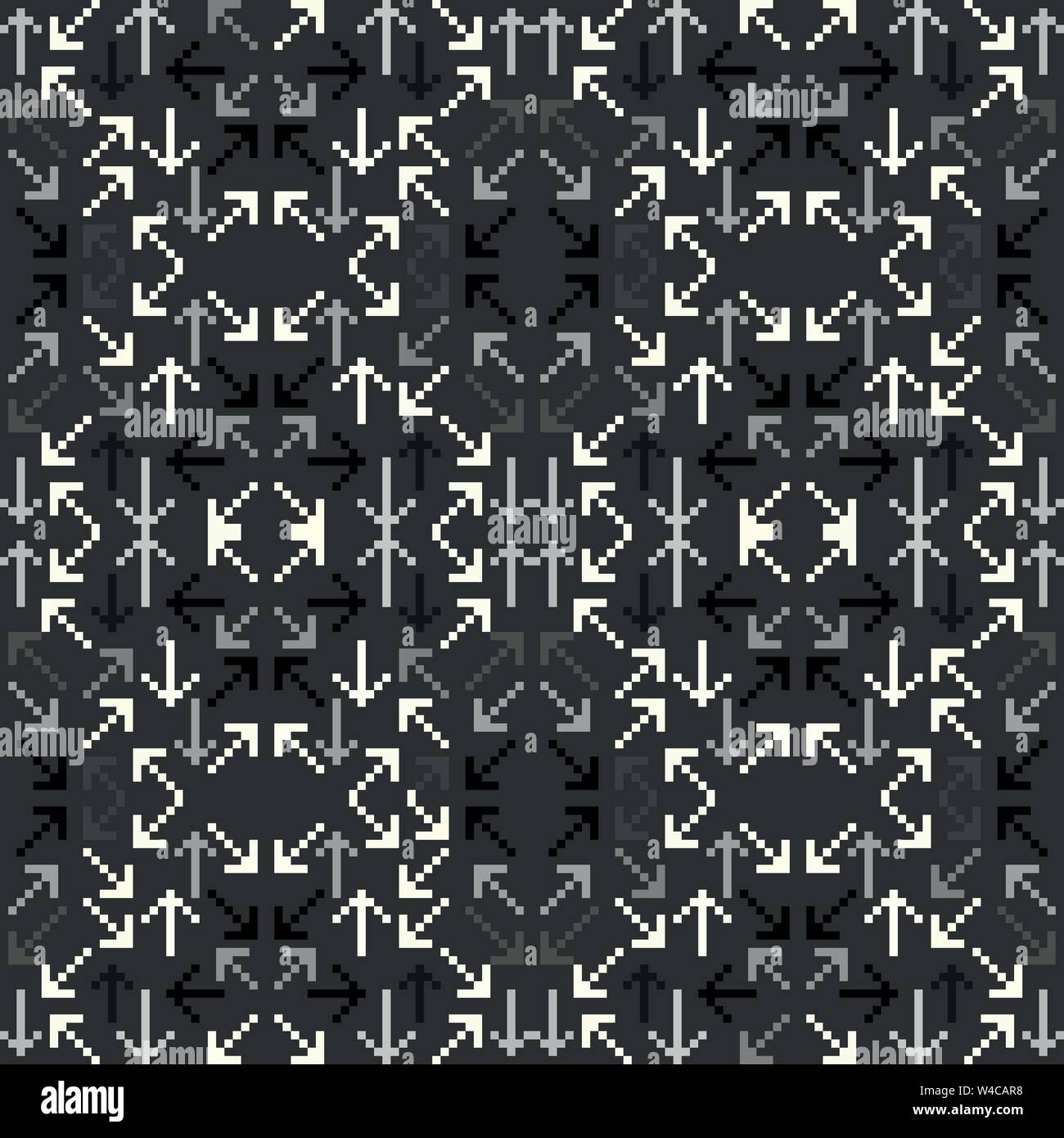 Blue red arrows on Stock Vector Images - Alamy