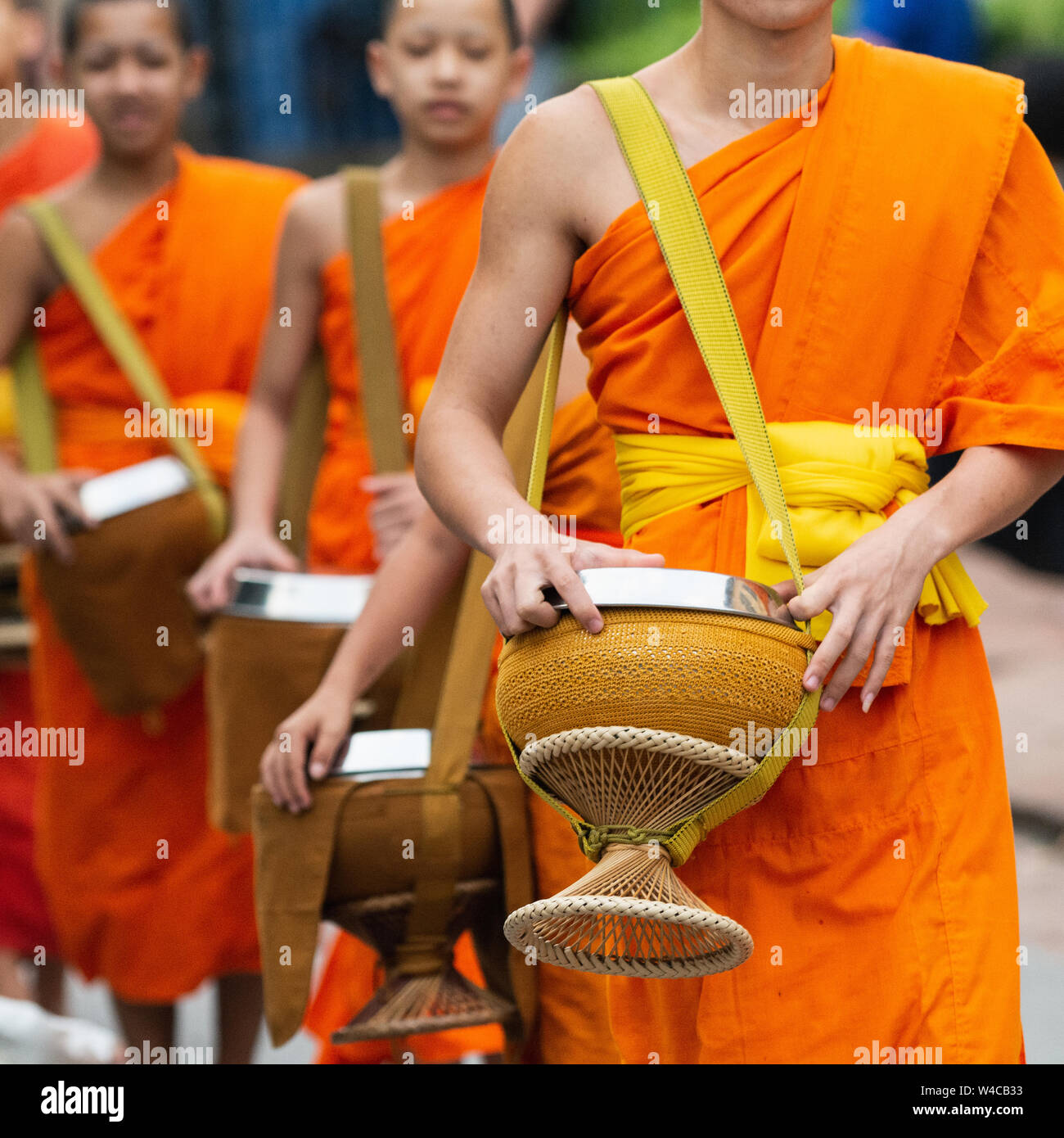 Buddhist alm hi-res stock photography and images - Alamy