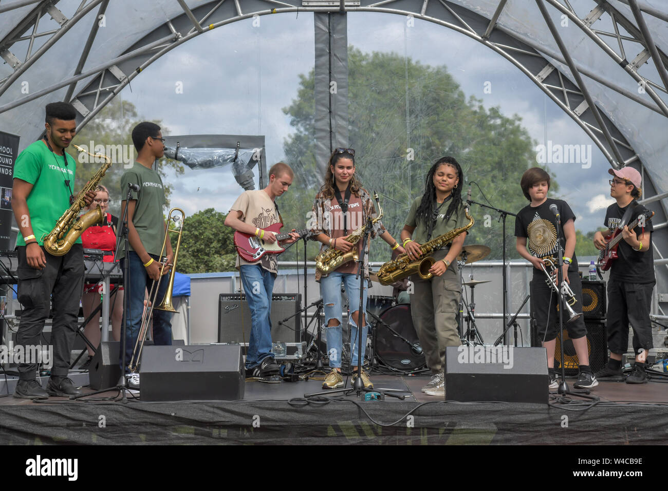 London, UK. 21st July, 2019. Lambeth Country Show 2019 a family ...