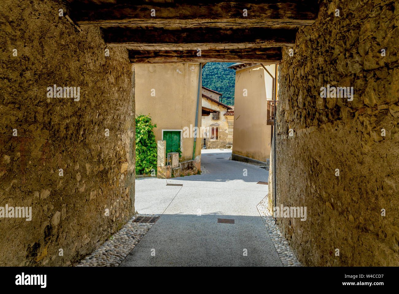 Italy Veneto Prealpi Trevigiane - the village of Fratta Stock Photo - Alamy