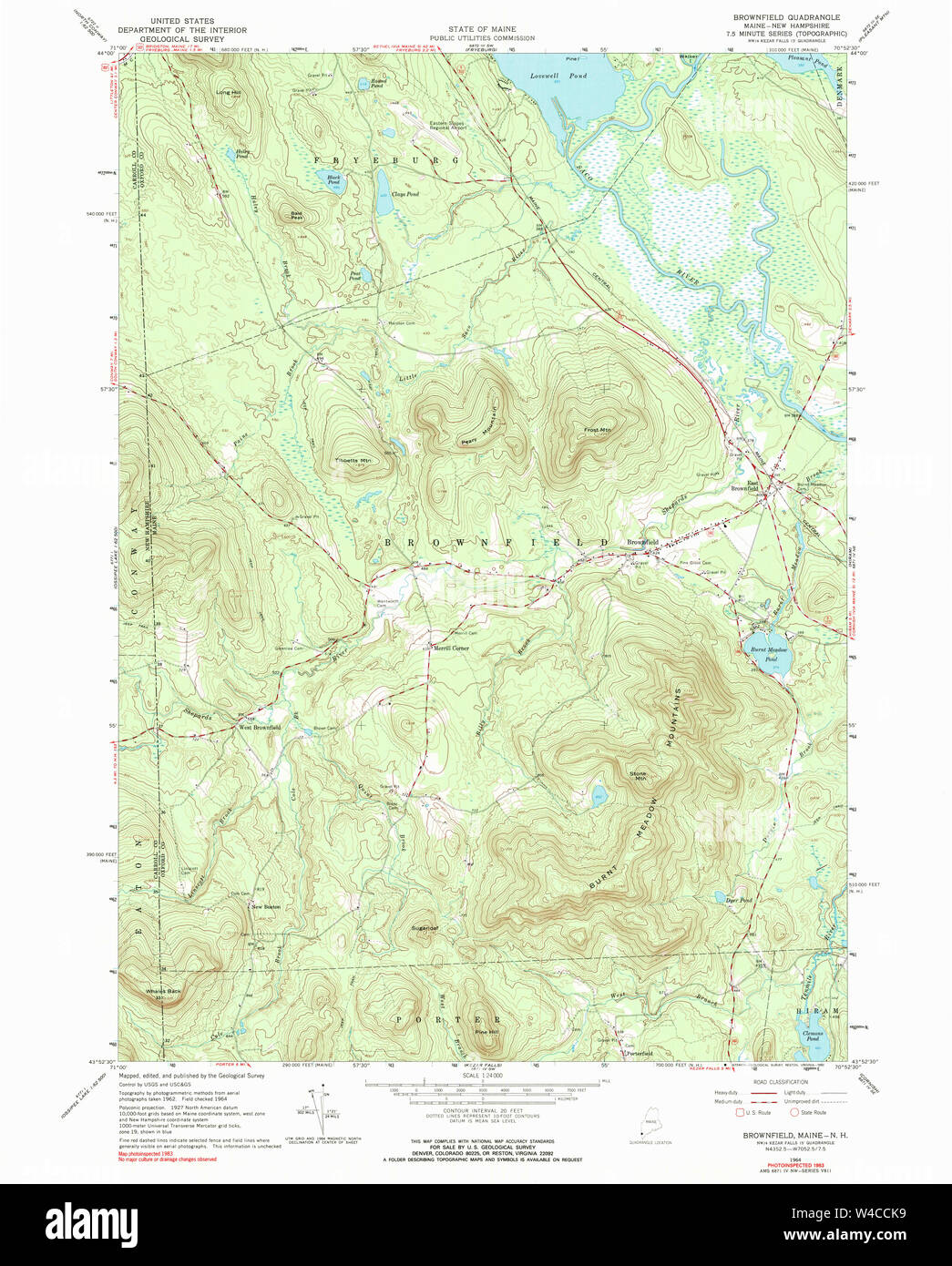 Map of brownfield hi-res stock photography and images - Alamy