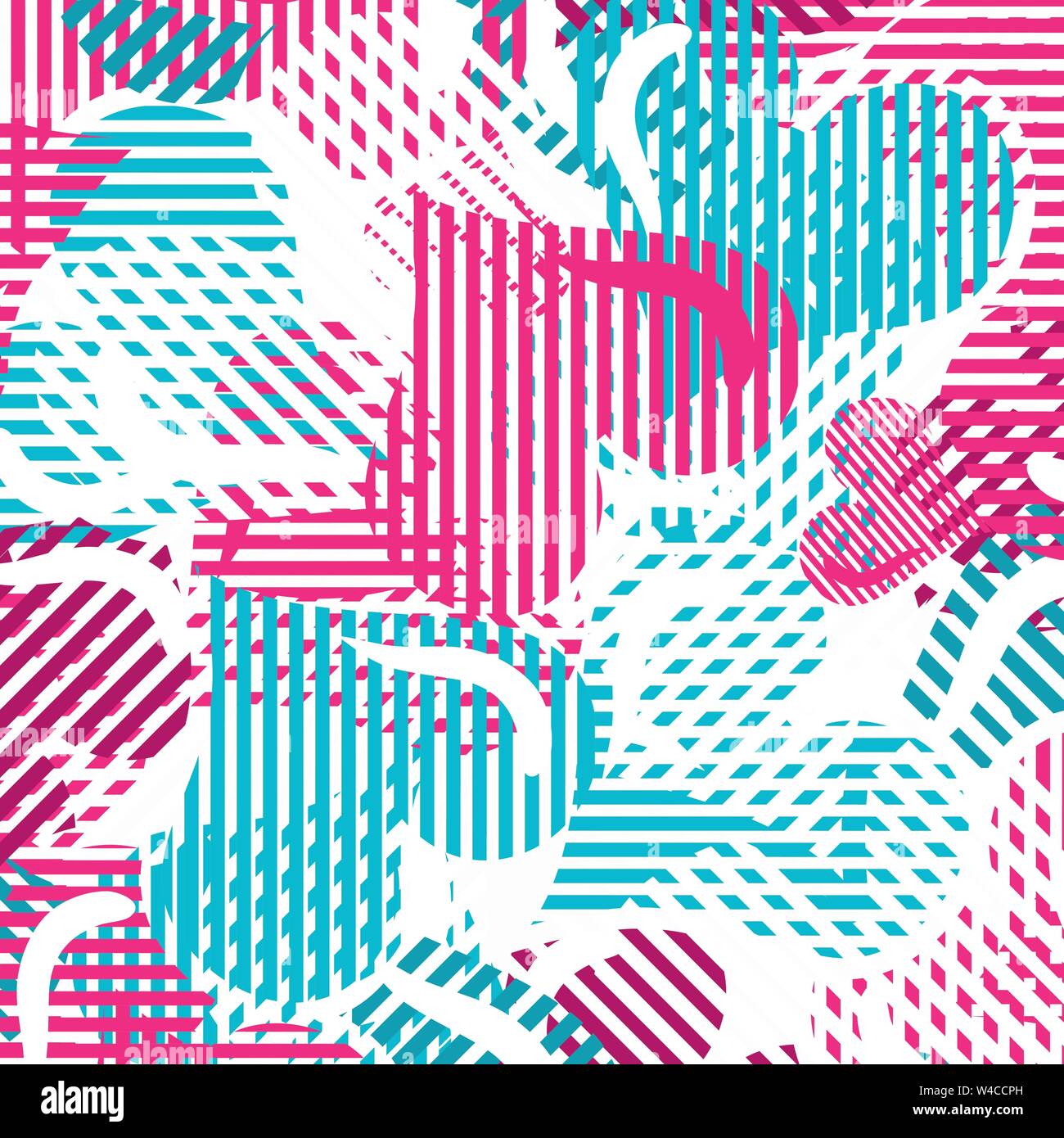 hearts colored lines on a white background Stock Vector Image & Art - Alamy