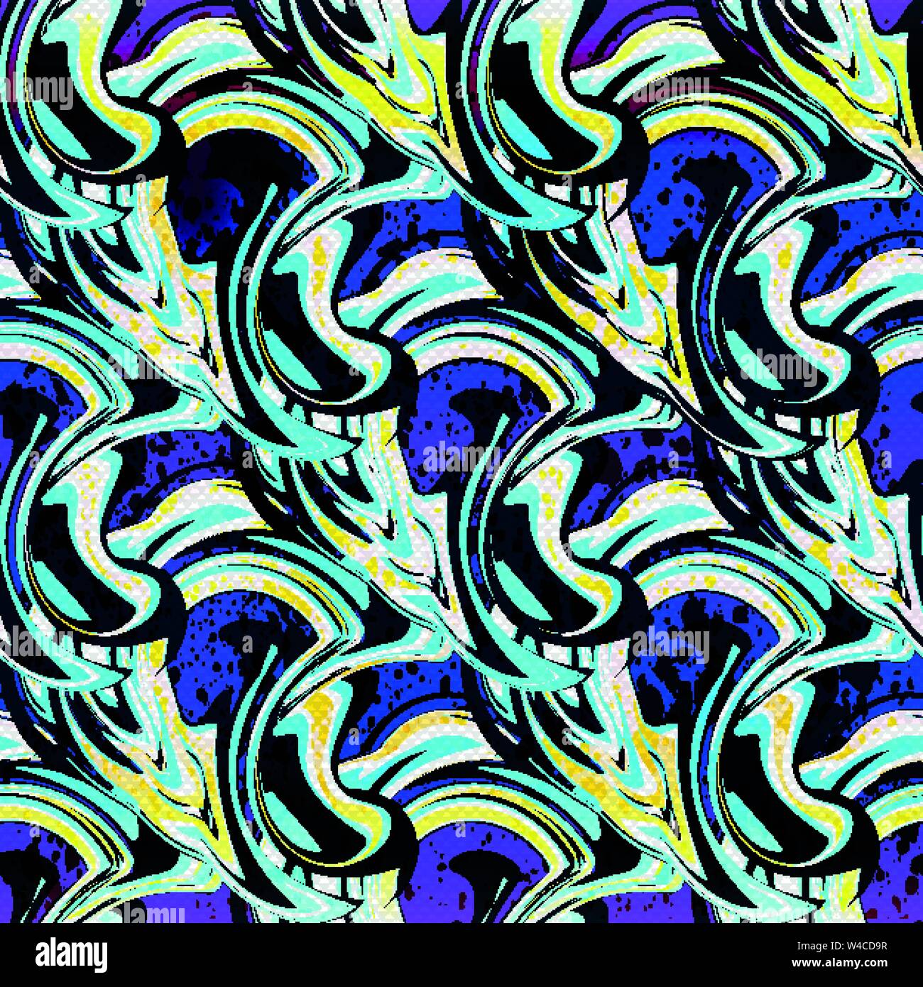 Psychedelic street art Stock Vector Images - Alamy