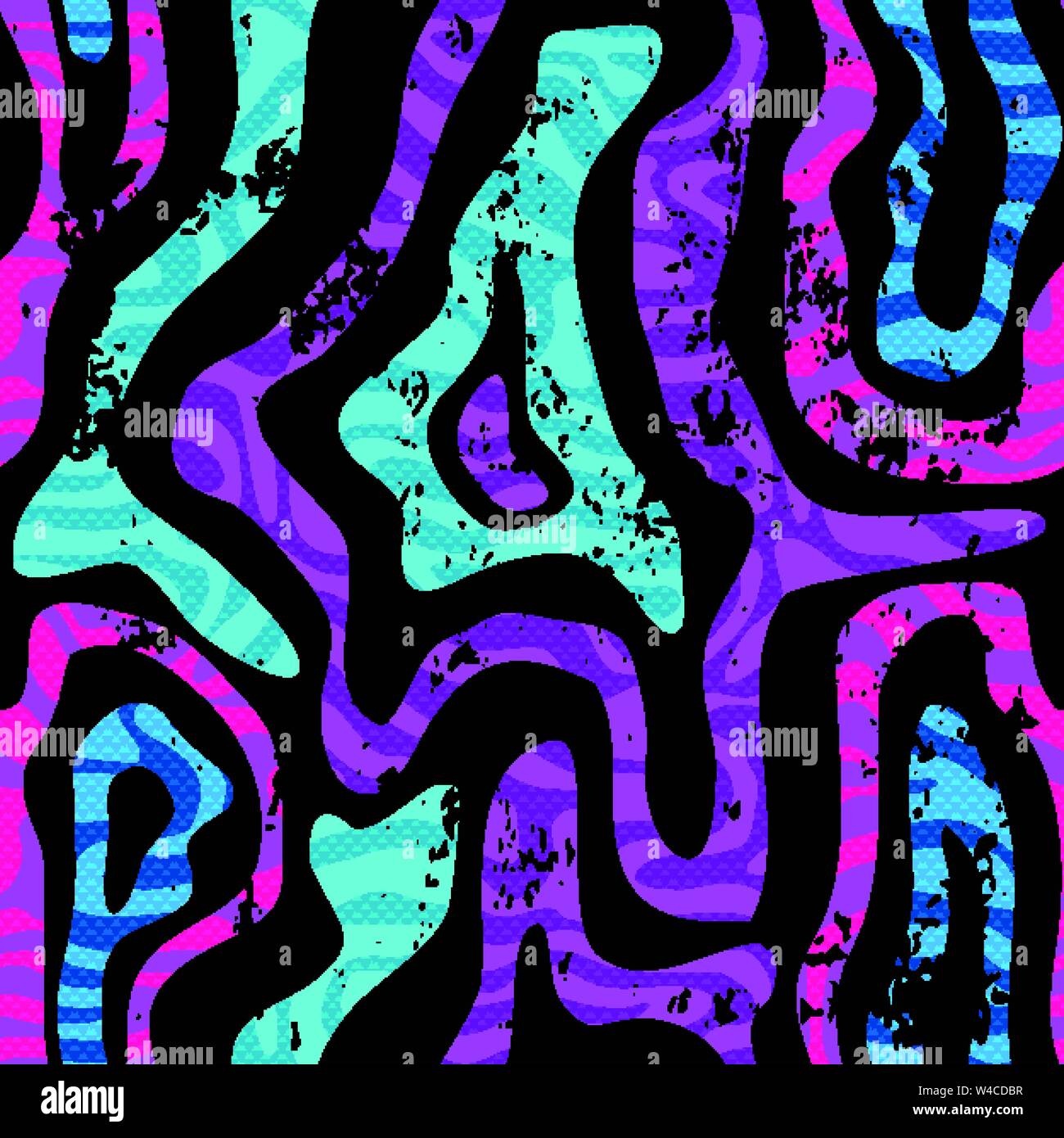 colored graffiti seamless texture Stock Vector Image & Art - Alamy