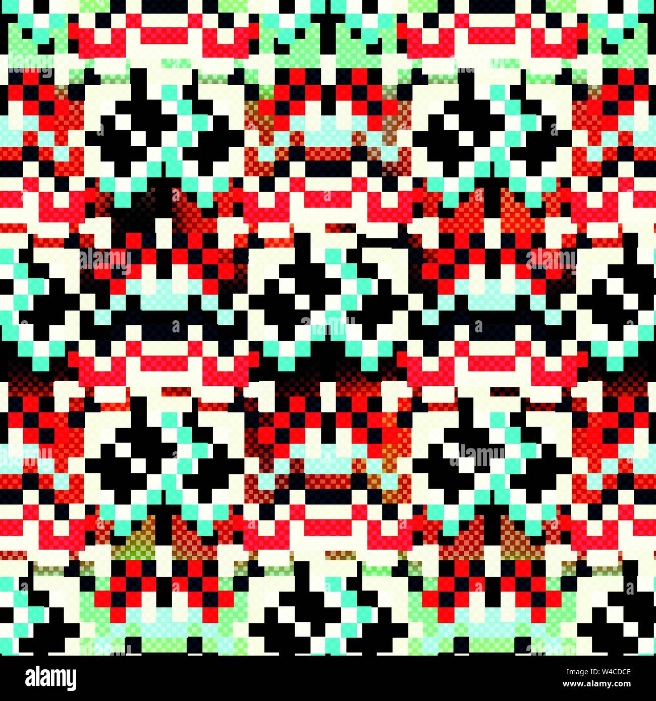 Small pixels Stock Vector Images - Alamy