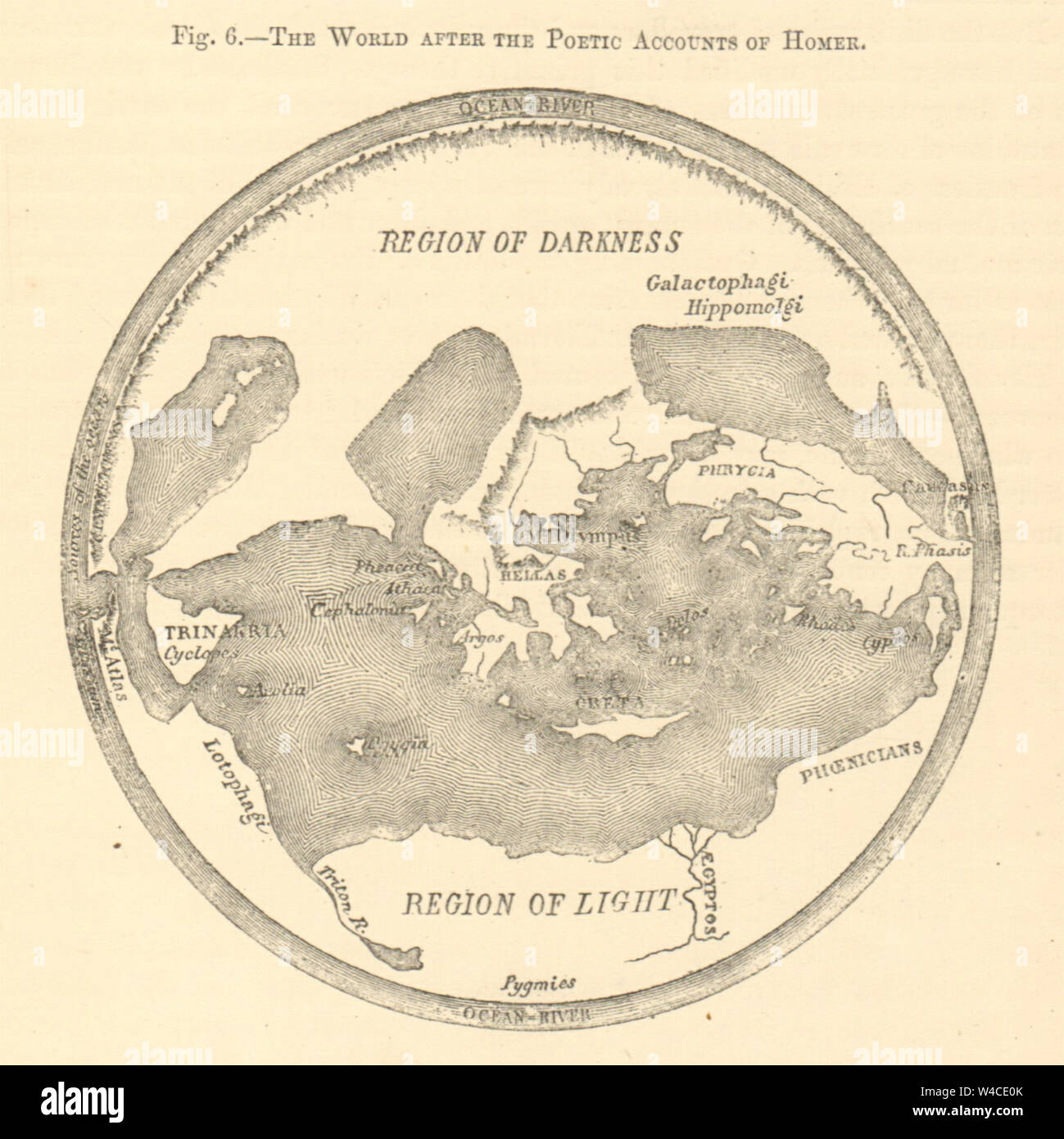 Map mediterranean world hi-res stock photography and images - Alamy