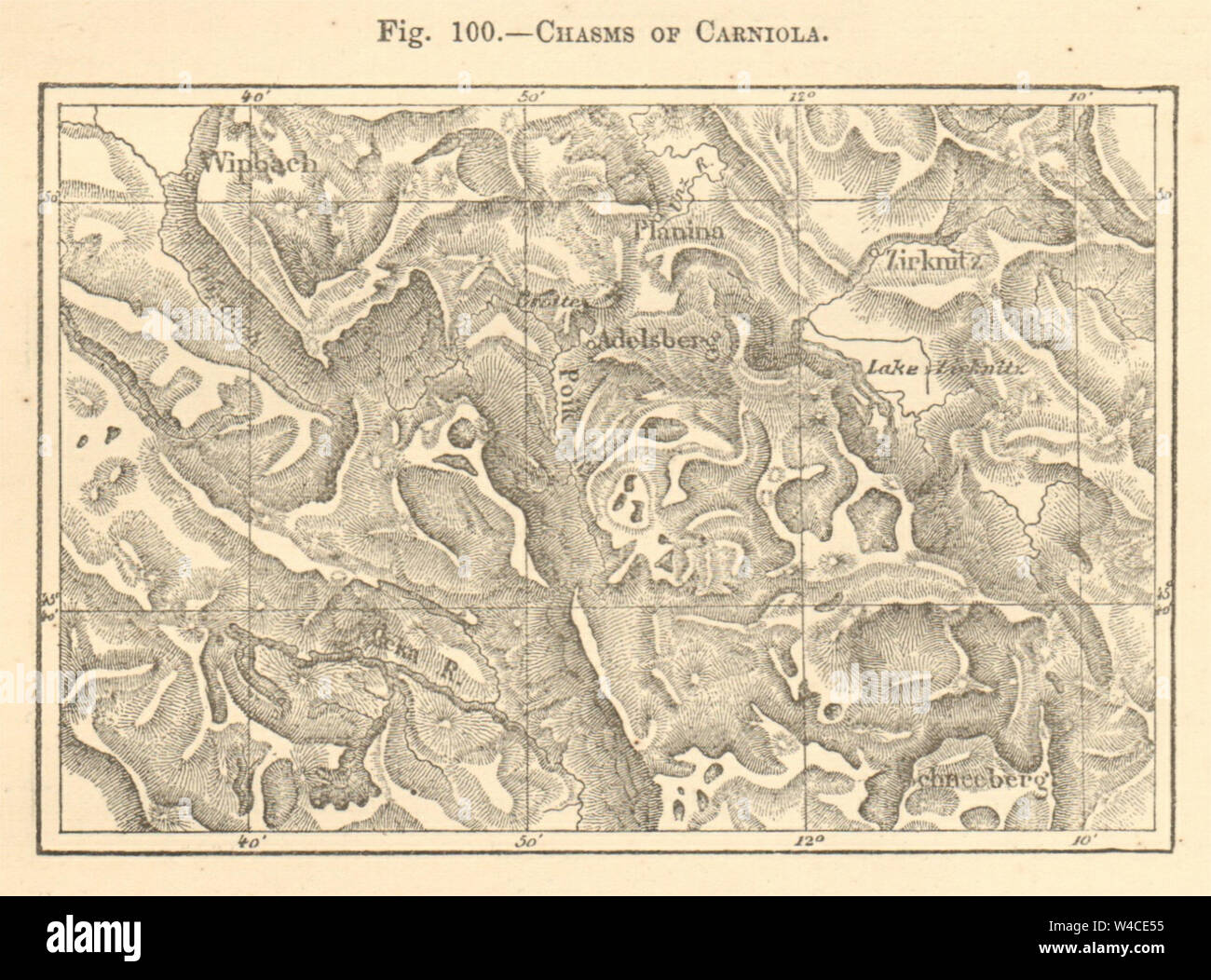 Carniola map hi-res stock photography and images - Alamy