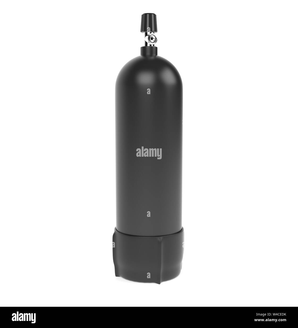 Diving air tank. 3d rendering illustration Stock Photo - Alamy