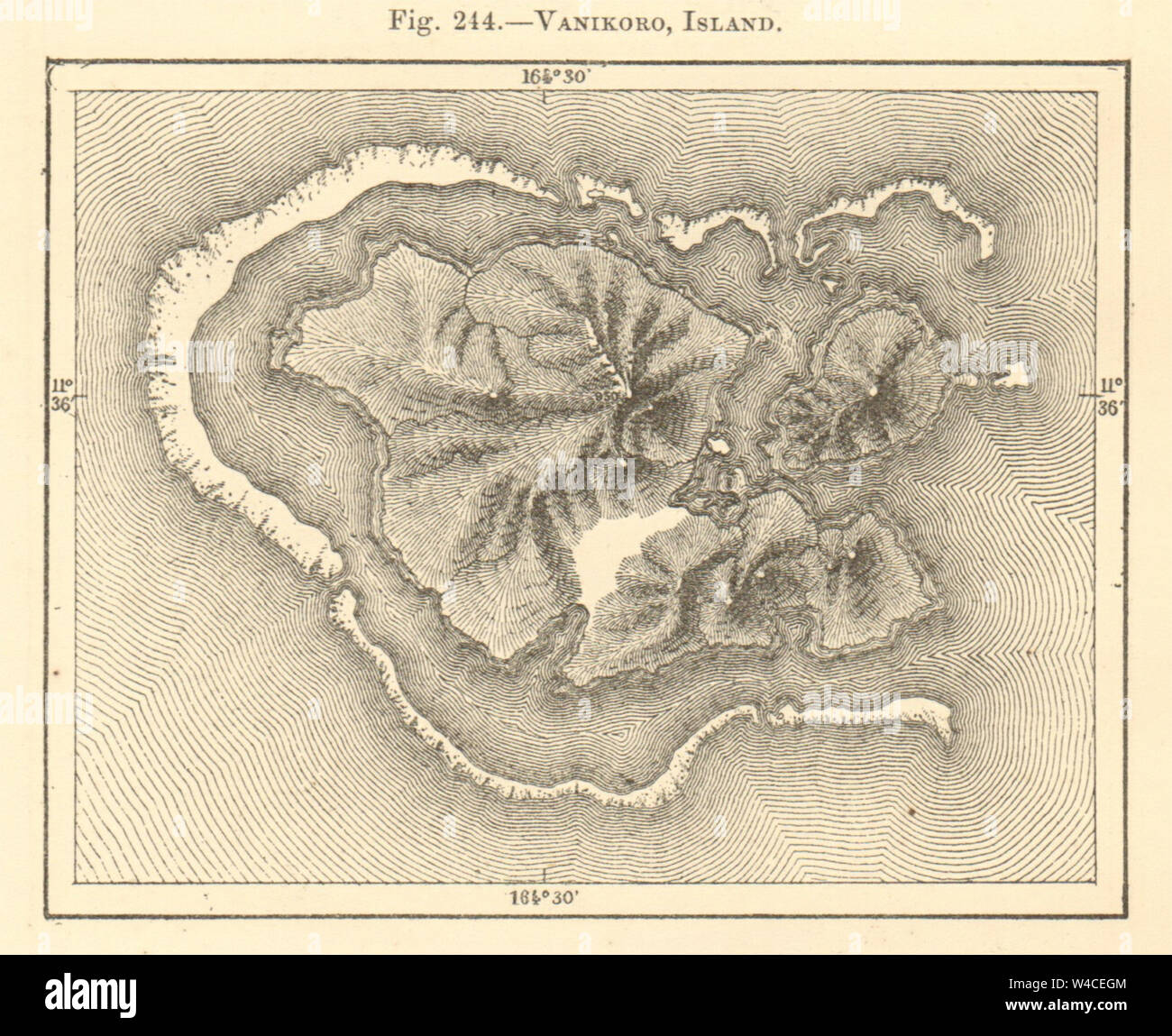 Pacific ocean island map hi-res stock photography and images - Alamy