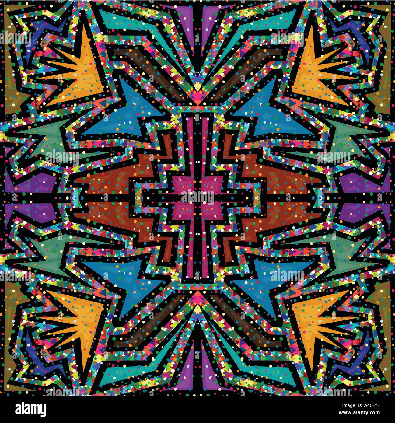 White stained glass texture Stock Vector Images - Alamy