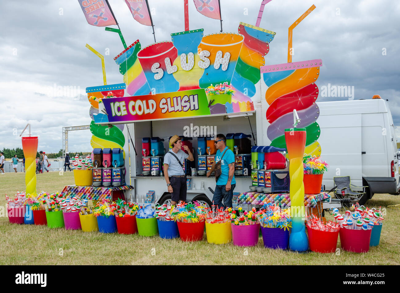 Stall selling slush hi-res stock photography and images - Alamy