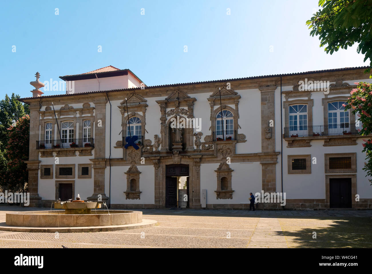 St. Clare Convent now City Hall, Baroque facade, ornate, 16th century ...