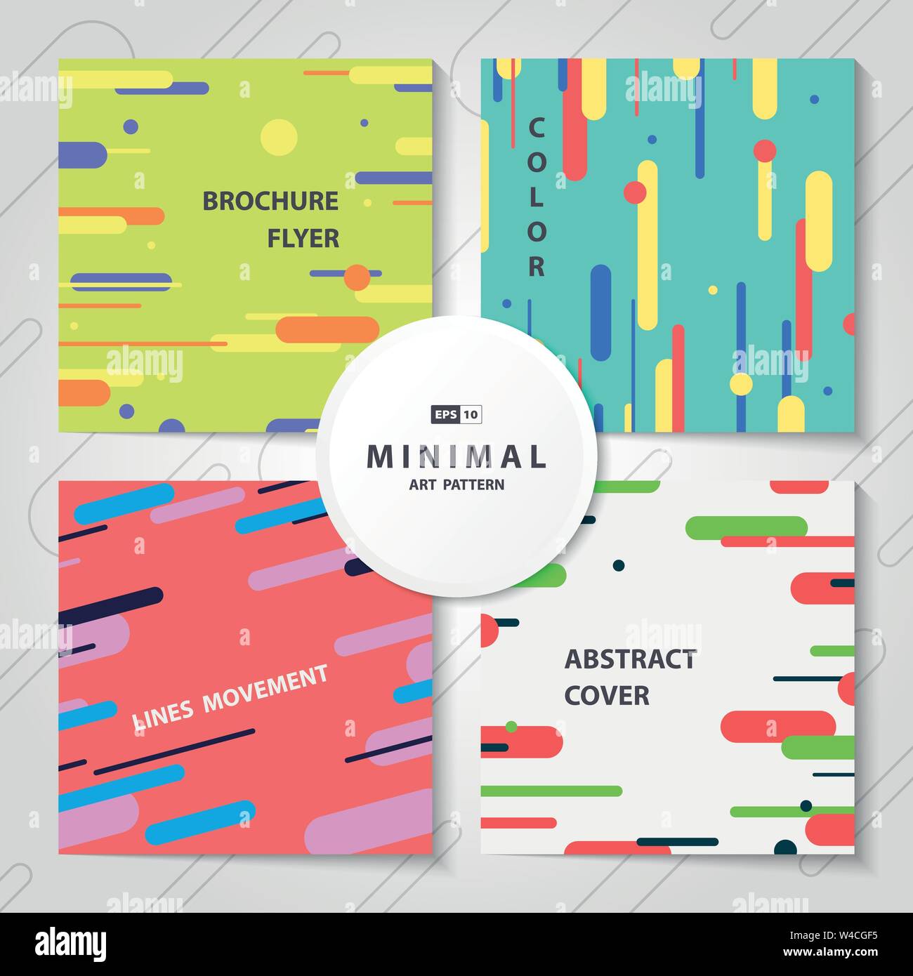 Set of lines vector vectors hi-res stock photography and images - Alamy